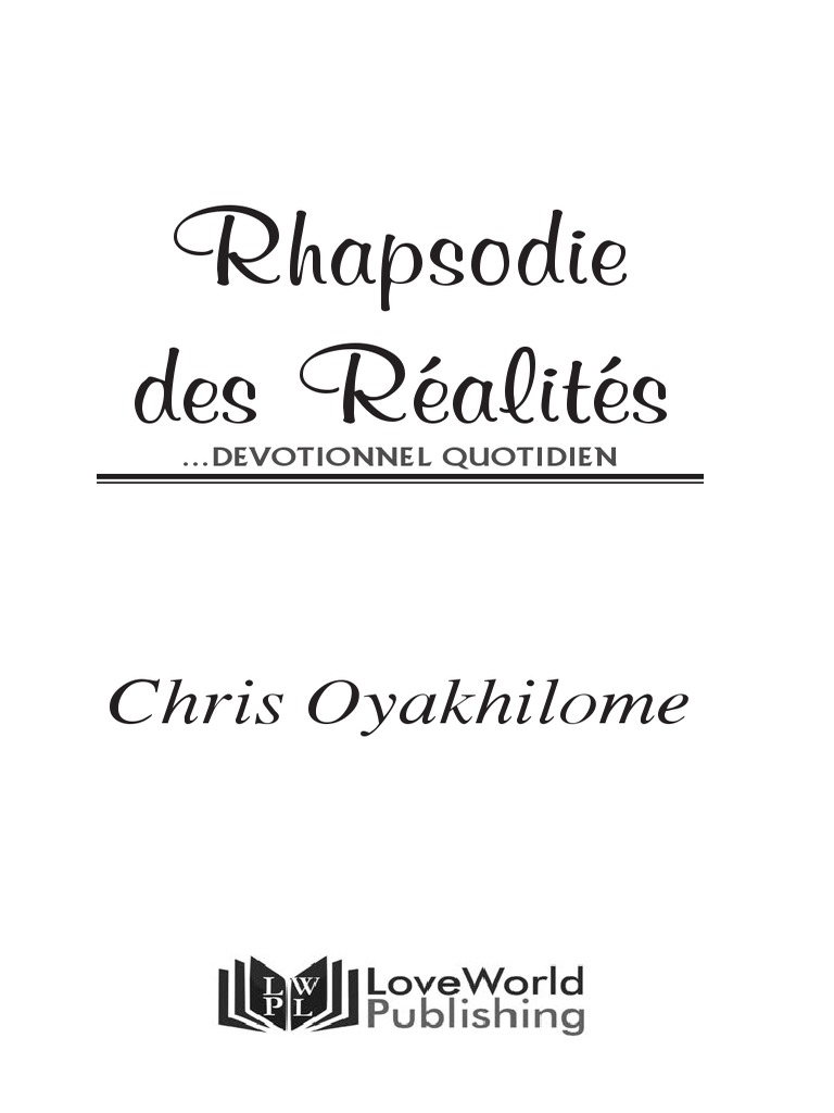 RoR December French | PDF | Jésus | Jeûne