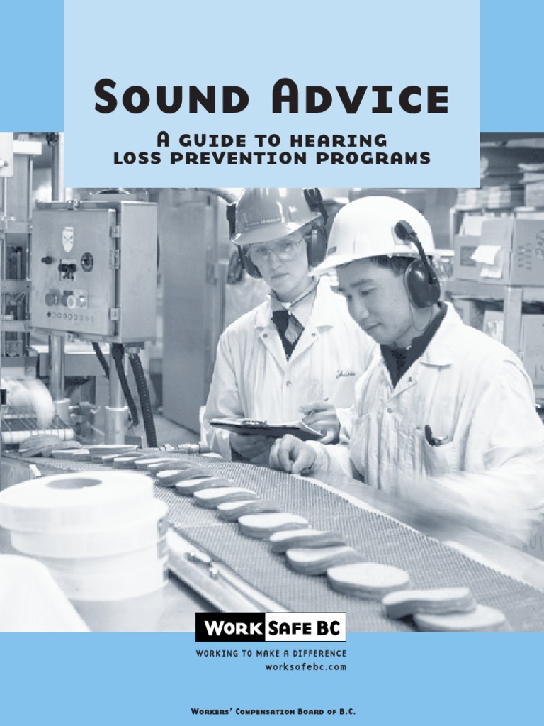 Worksafe BC-GuidetoHearingLossPrevention | PDF | Noise | Occupational ...