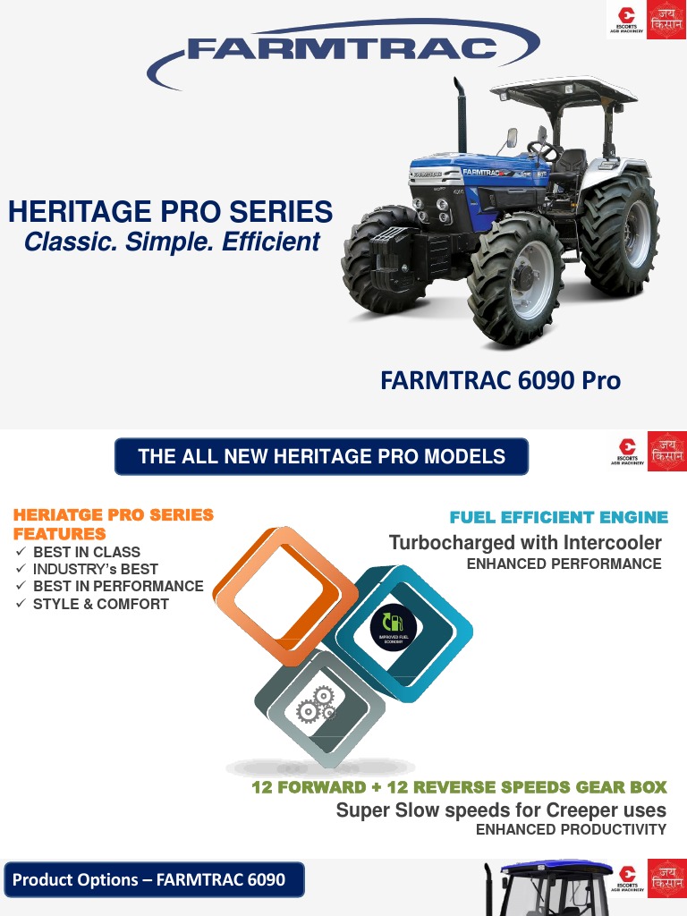 FT 6090 Pro | PDF | Manual Transmission | Turbocharger