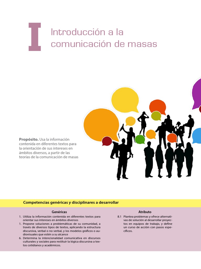 Introducción A La Comunicación de Masas. | PDF | Comunicación | Evolución