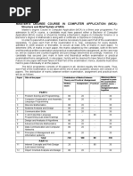 YCMOU BCA Syllabus PDF | PDF | Constructor (Object Oriented Programming) | Programming