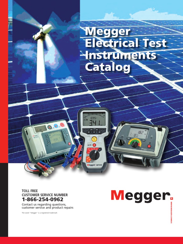 Megger Catalog | PDF