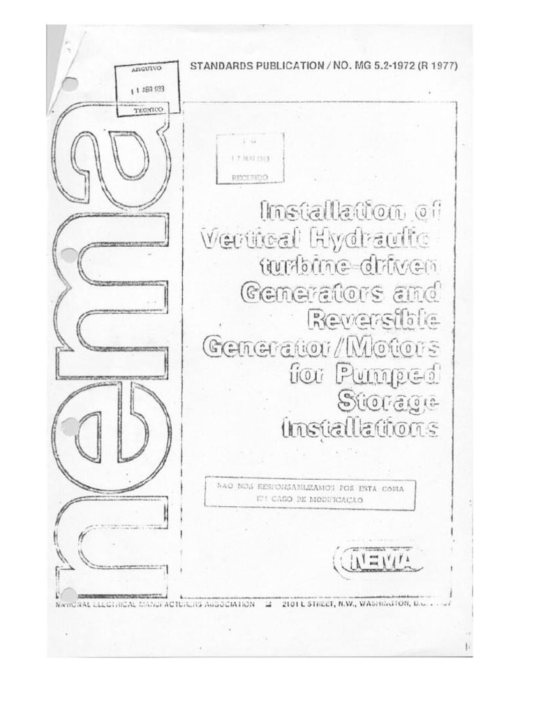 Nema MG 5.2-1972 | PDF