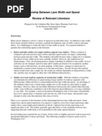 Median Design and Access Standards | PDF | Lane | Street