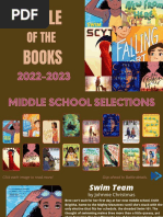 2025-2026 Middle School Battle Books List | PDF