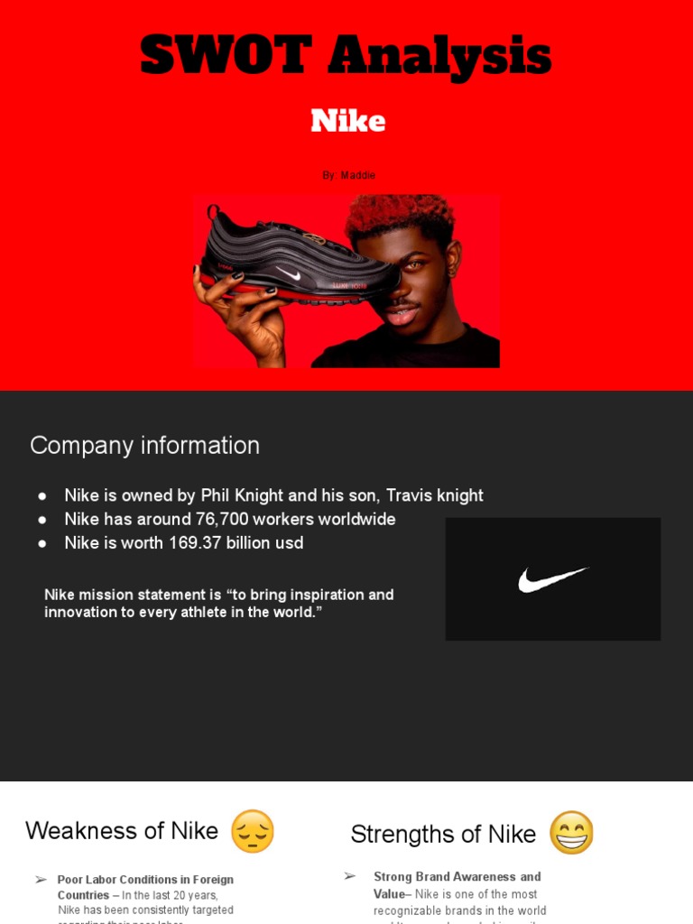 Swot Analysis | PDF | Nike | Brand
