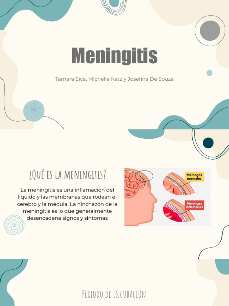 Signos y síntomas de la meningitis | PDF | Meningitis | Medicina CLINICA