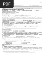 RBZ Declaration | PDF