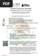 Certificado de Secundaria | PDF