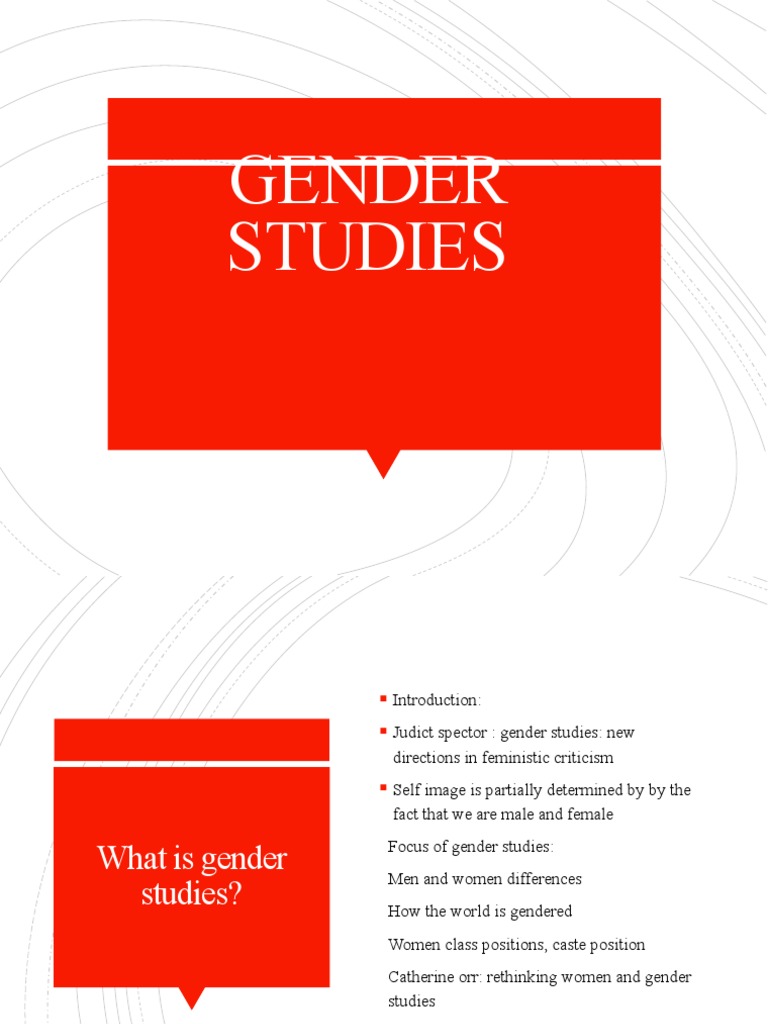 Gender Css | PDF | Gender | Gender Studies