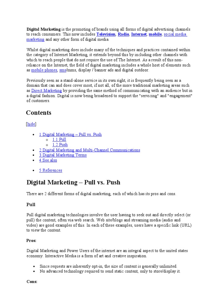 Digital Marketing | Download Free PDF | Digital Marketing | Spamming