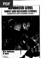 FRS Form 1 Notes | PDF | Ministry Of Jesus | Jewish Holidays