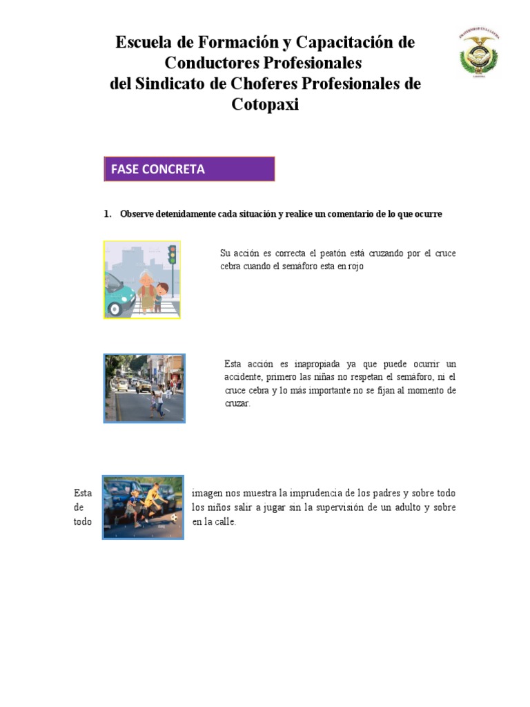 Educación Vial para Niños y Conductores | PDF | Semáforo