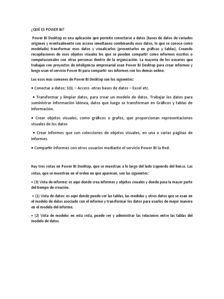 Power B1 Tutorial | PDF | Bases de datos | Microsoft Excel