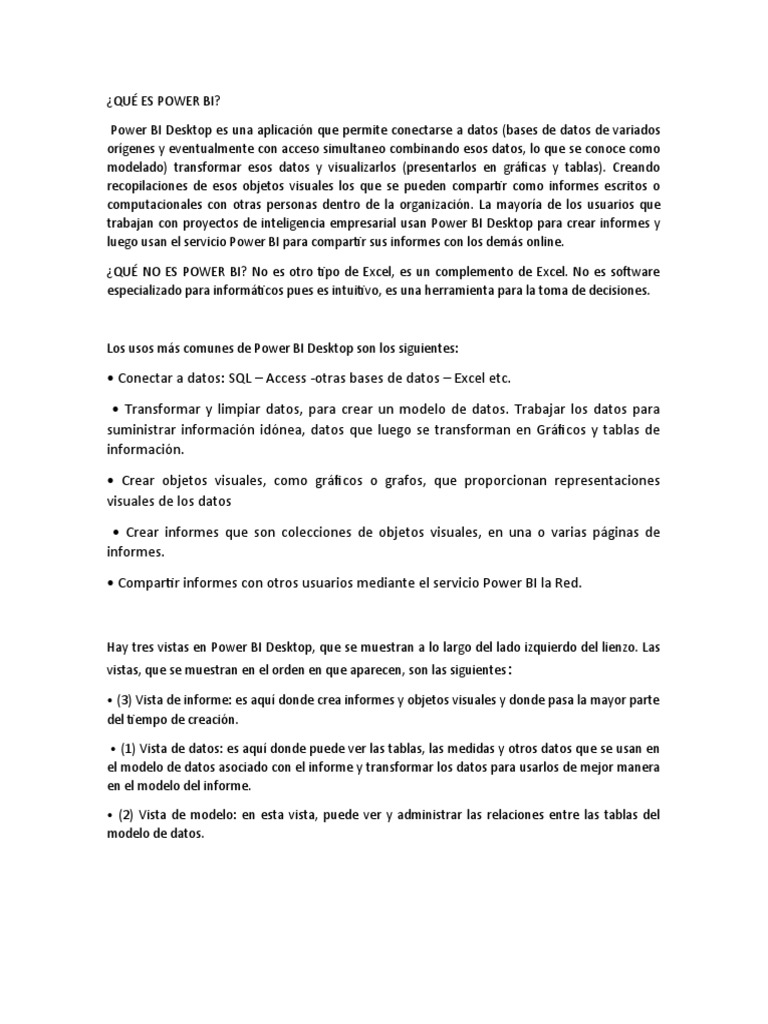 Power B1 Tutorial 2 | PDF | Bases de datos | Microsoft Excel