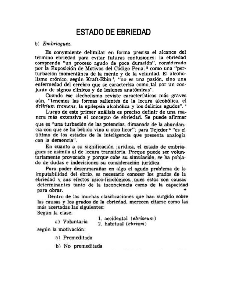 Estado de Ebriedad | PDF | Estilo de vida