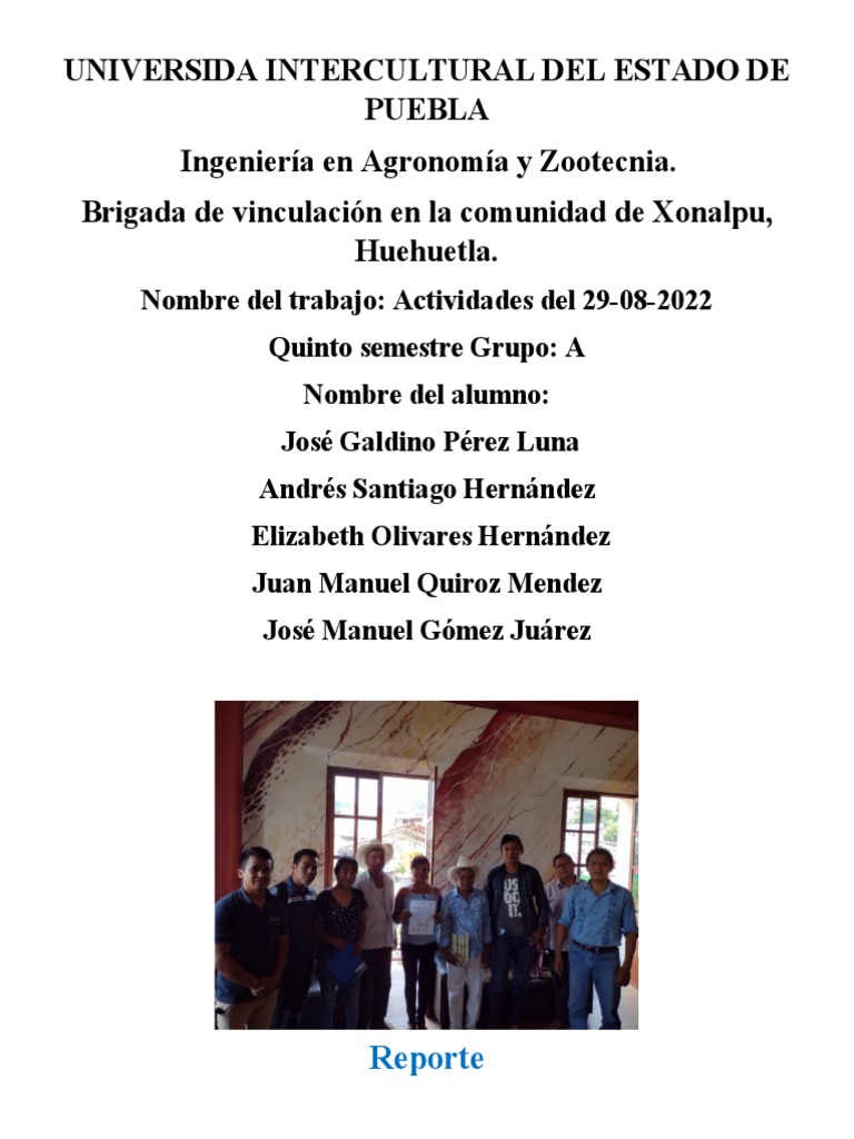 Actividades Del Dia 1 | PDF