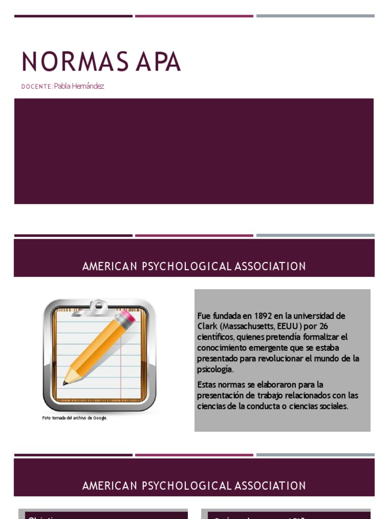 Presentación Normas APA | PDF | Harry Potter | Puntuación