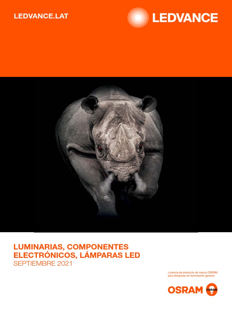 LEDVANCE Catálogo Versión Sept. 2021 | PDF | Diodo emisor de luz | Marca