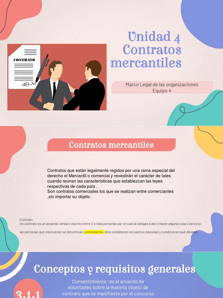 Contratos Mercantiles | PDF | Economias | Business