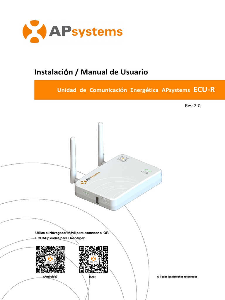 Ecu R | PDF | LAN inalámbrico | Wifi