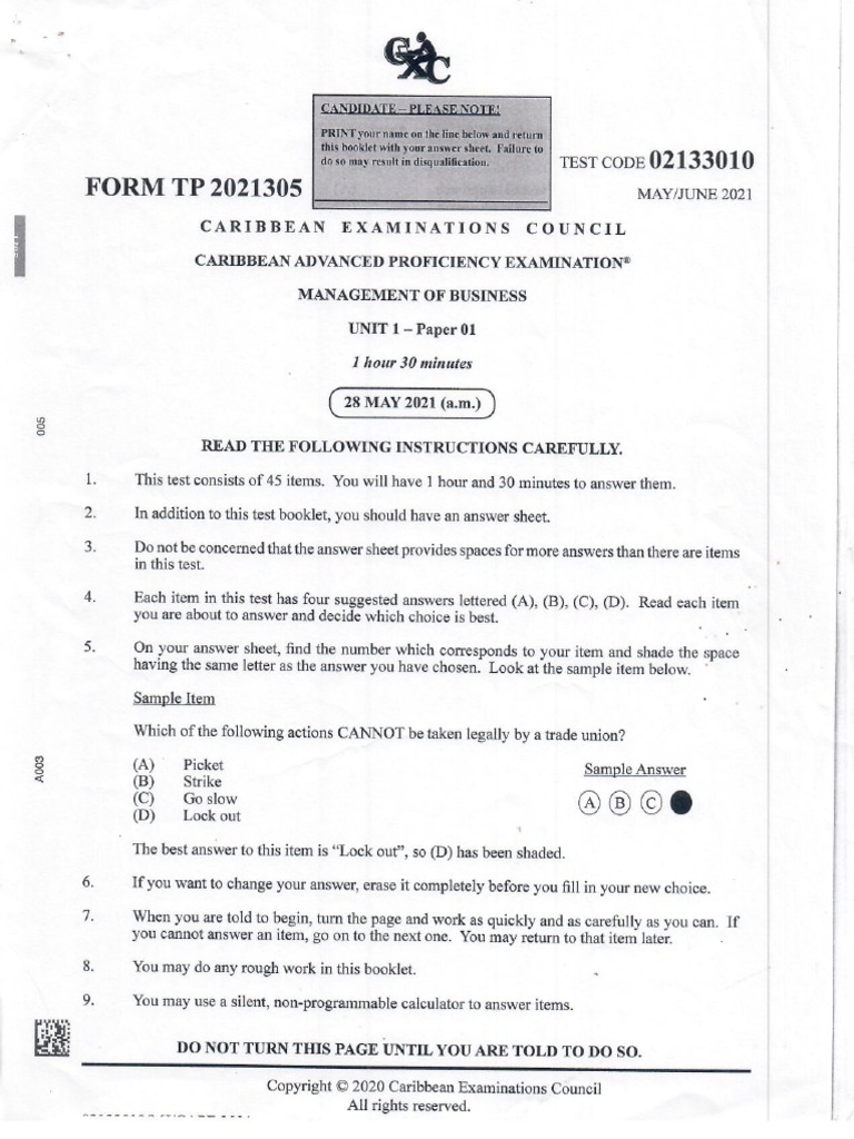 Cape Mob 2021 U1 P1 1 | PDF