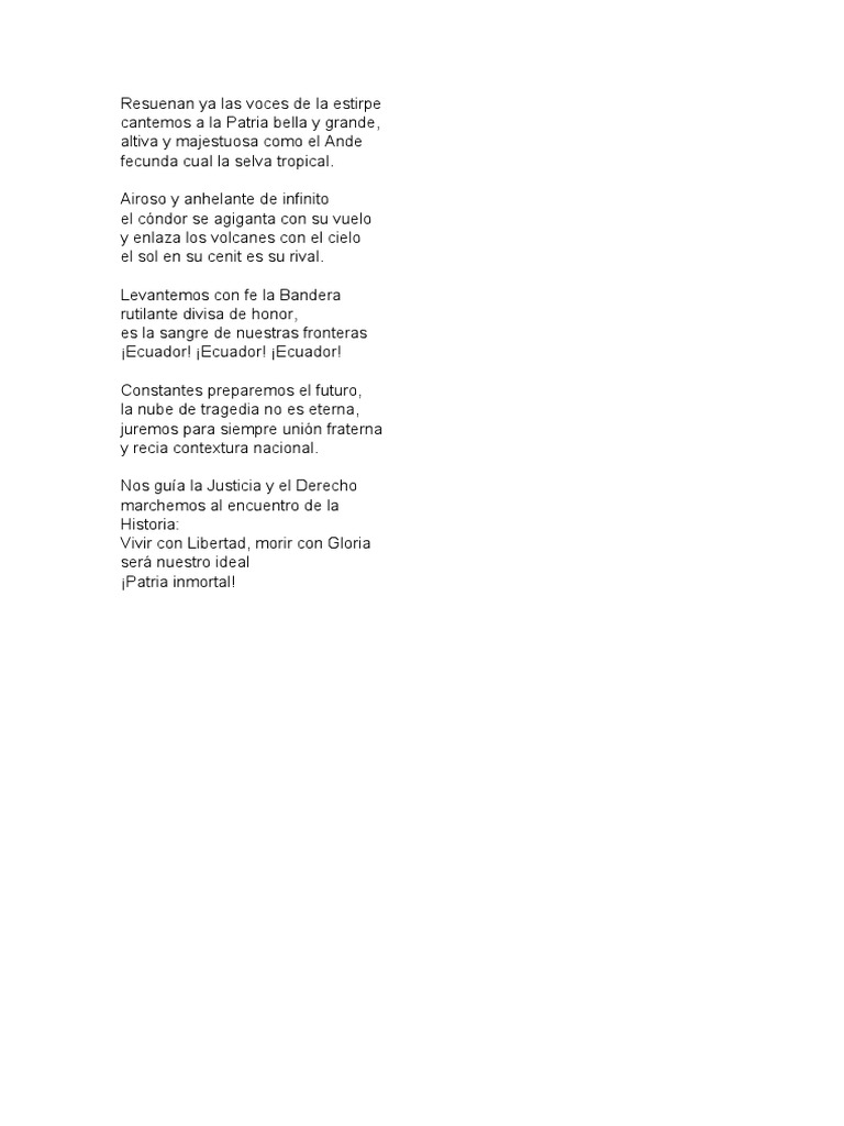 Resuenan Ya Las Voces de La Estirpe | PDF