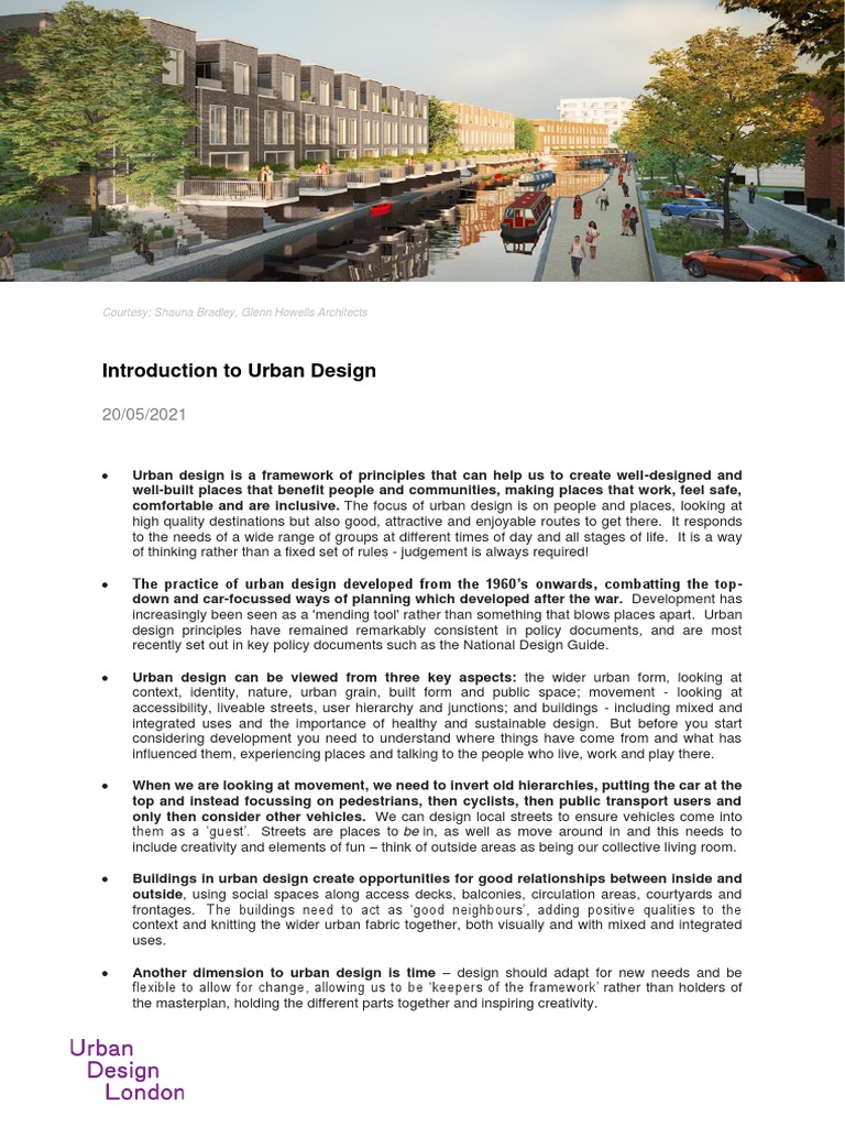 Urban Design Principles Explained | PDF | Urban Design | Design