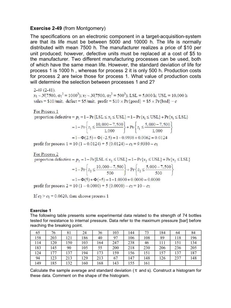 Paper Full and Solution | PDF | Standard Deviation | Mean