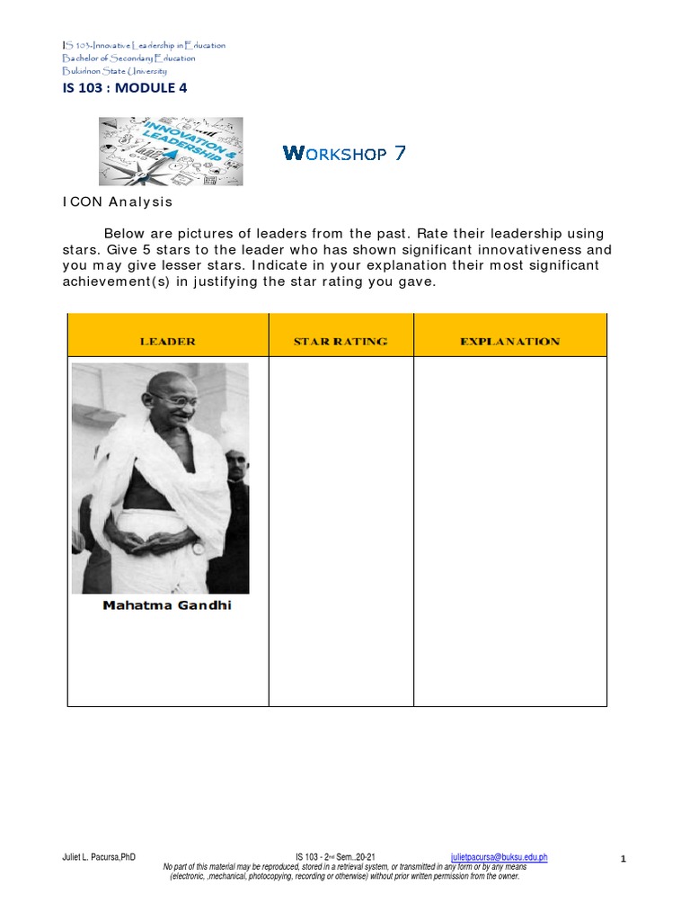 Workshop 7 | PDF