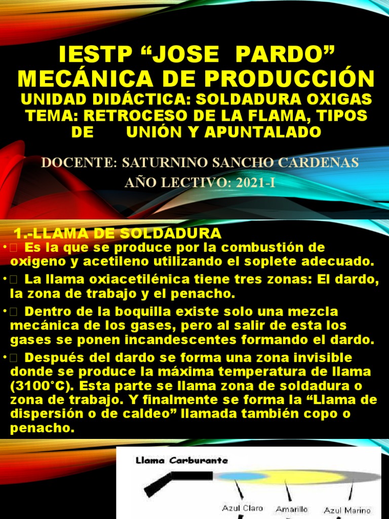 Retroceso de Flama y Tipos de Unión | PDF | Soldadura | Construcción