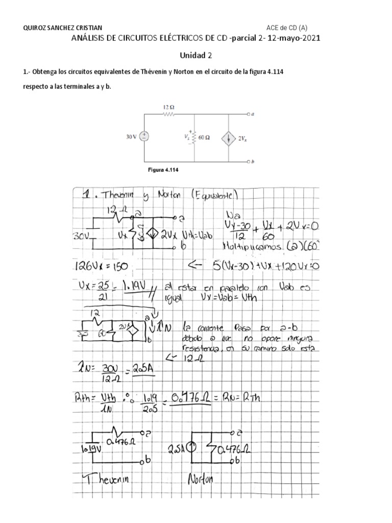 Analisis de Circuitos 2 | PDF
