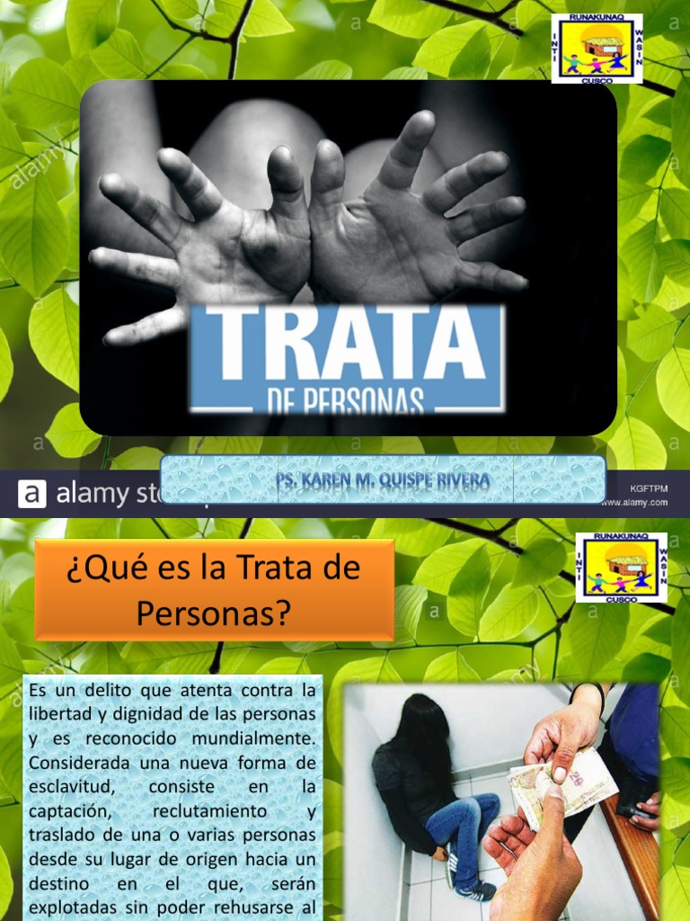 Trata de Personas | PDF | Trata de personas | Violencia