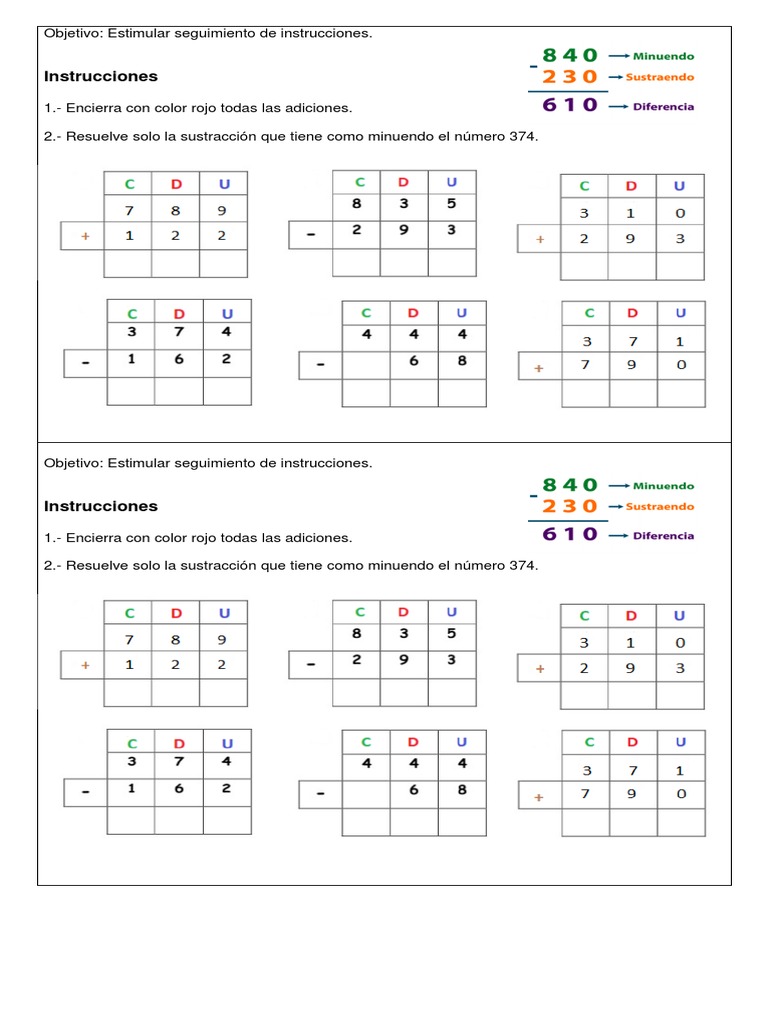 Seguir Instrucciones | PDF