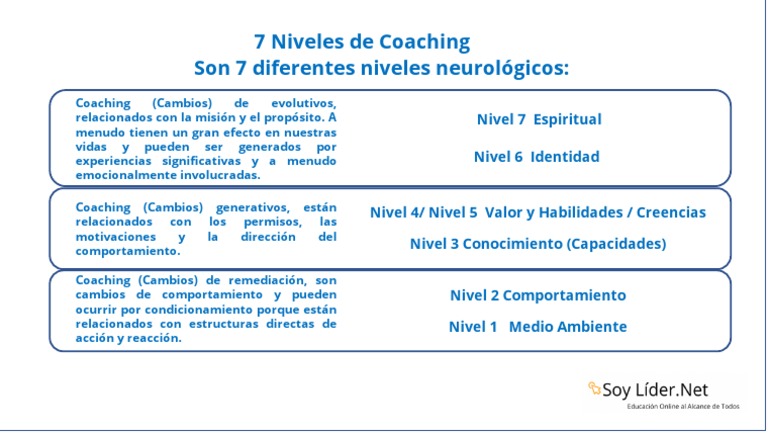 7 Niveles de Coaching | PDF