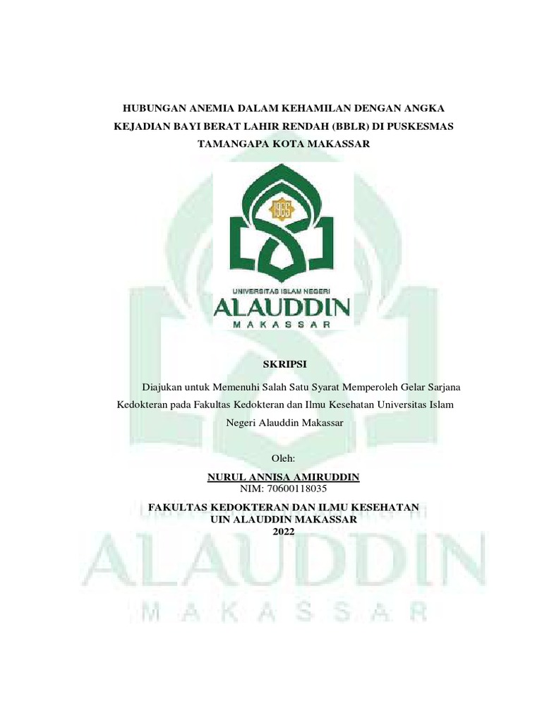 Nurul Annisa Amiruddin - 70600118035 | PDF