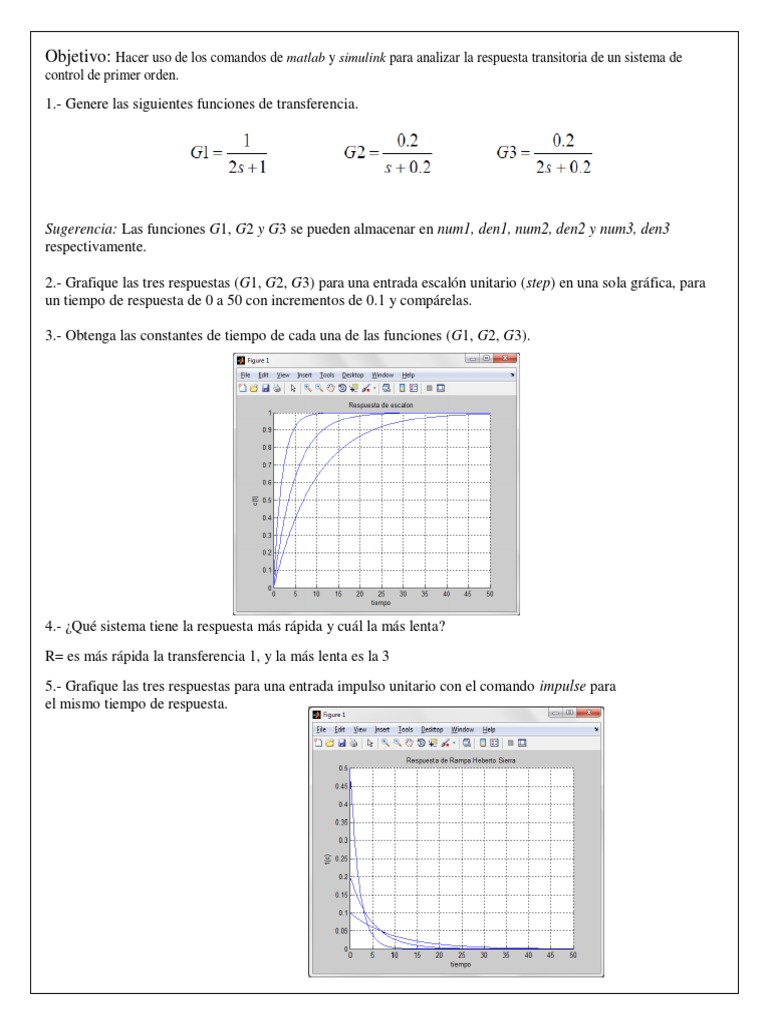 Practica#5 Lab de Ing de Control | PDF | Ingeniería de control | Ciencia de sistemas