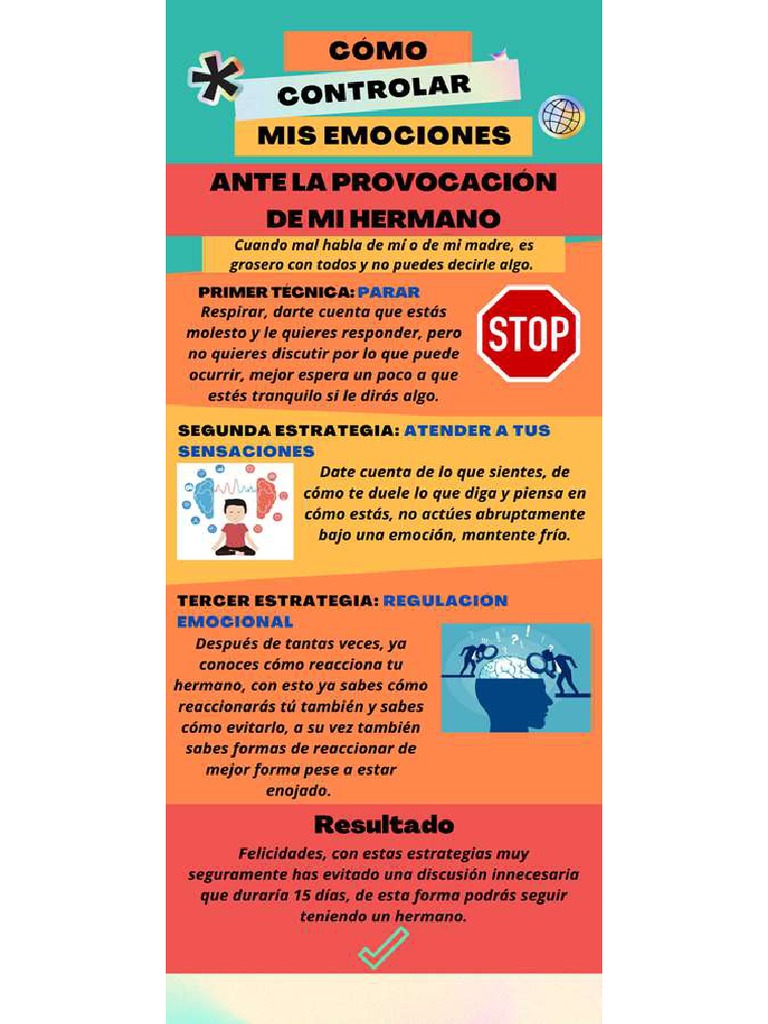 Infografía de Autocontrol | PDF