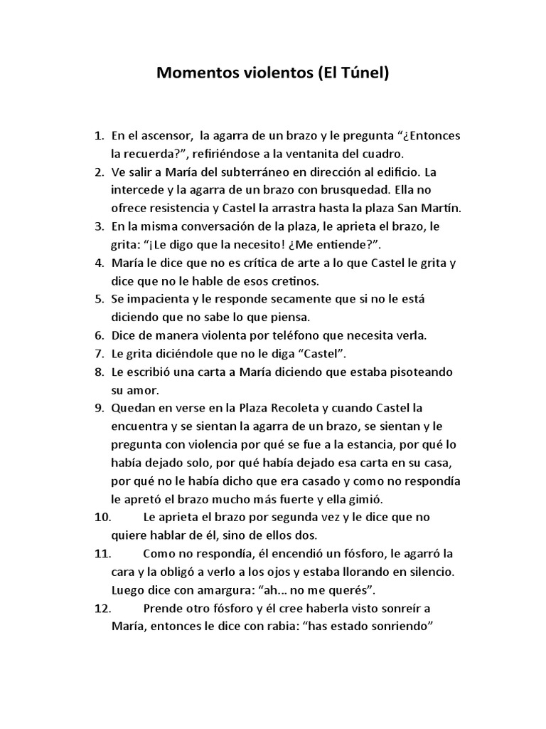 Momentos de Juan Pablo Castel Enojado | PDF