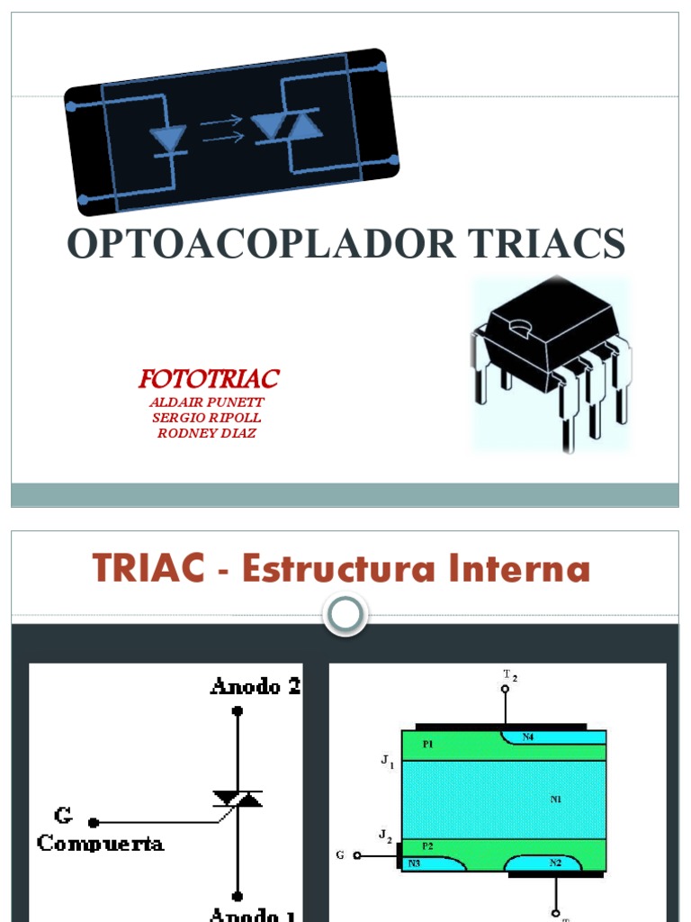 Optoacoplador Triacs | PDF