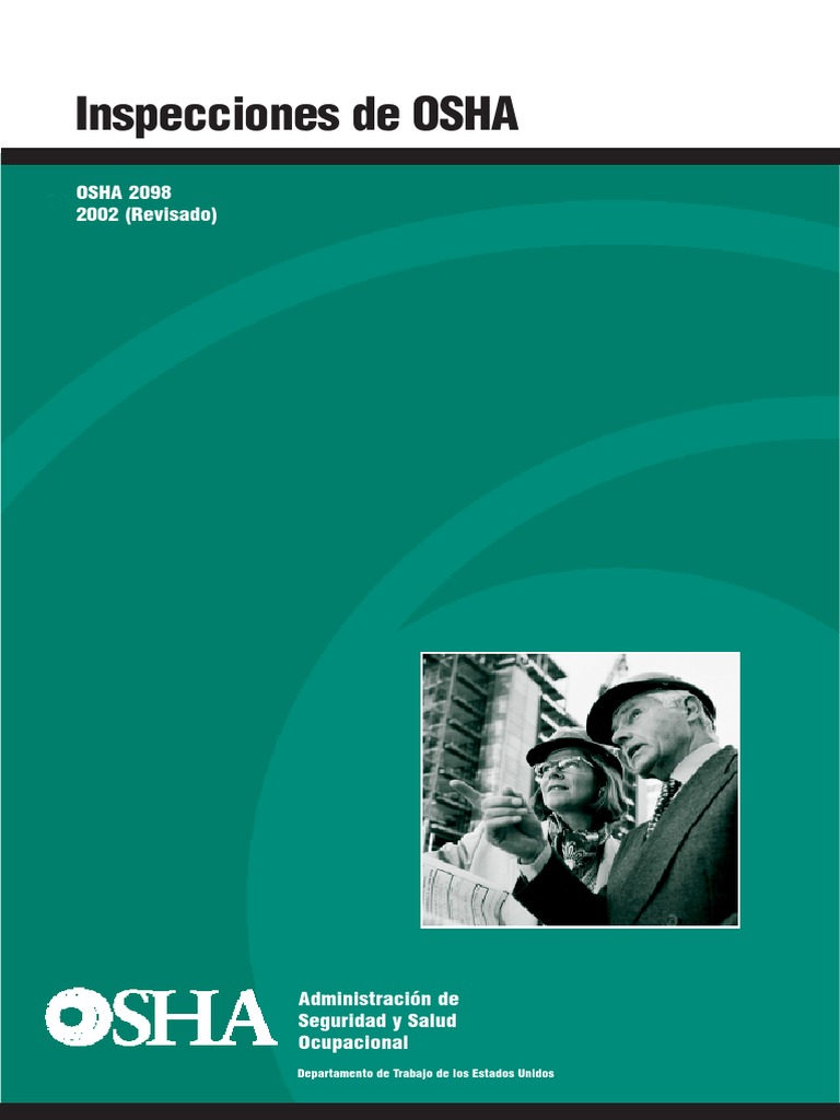 Guía sobre el proceso de inspección de OSHA | PDF | Administración de ...