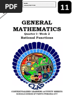 Basic Cal Q4 Module 1 | PDF | Integral | Function (Mathematics)