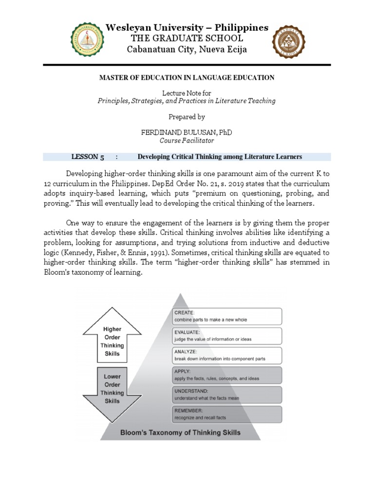 LESSON 5 - Explore | PDF | Teaching Method | Learning