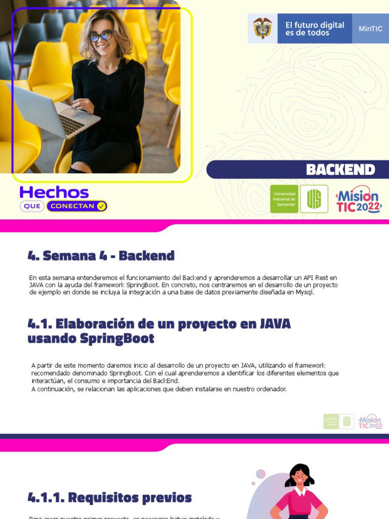 Guía de Estudio Backend | PDF | Java (lenguaje de programación) | Protocolo de Transferencia de ...