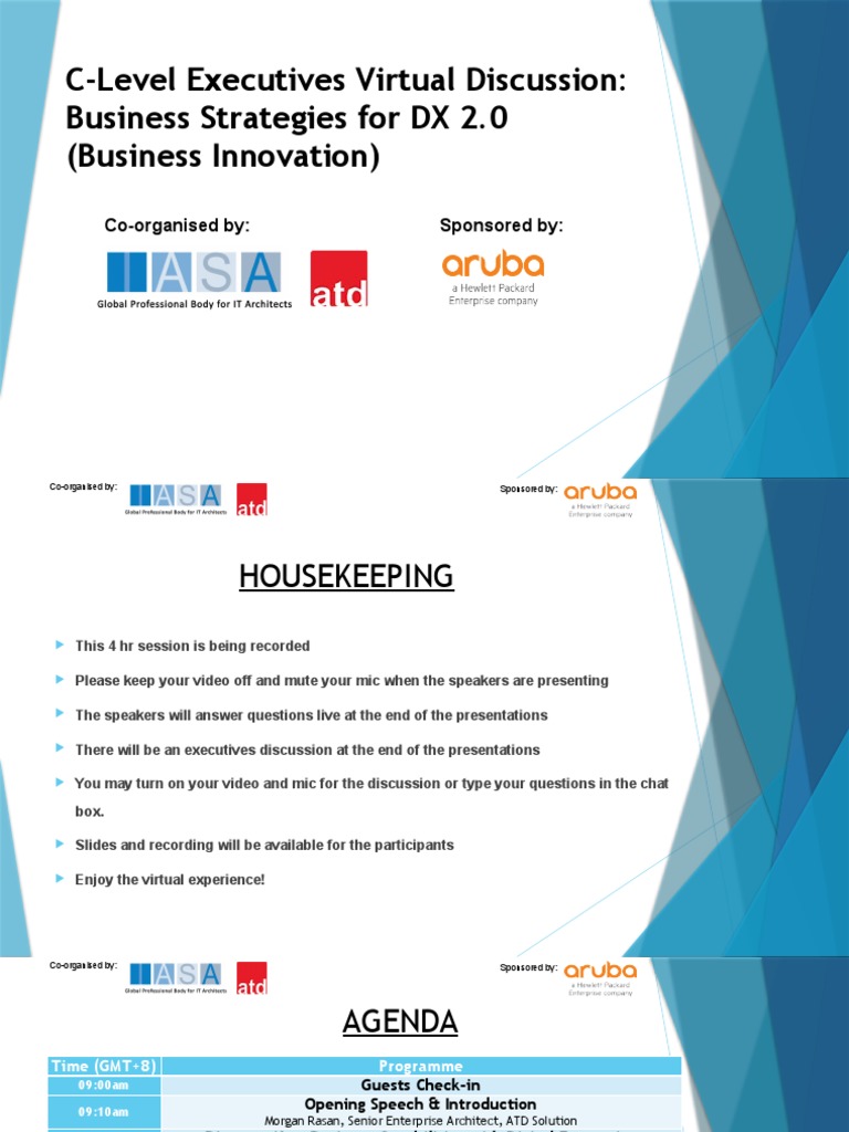 C-Level International Workshop | PDF | Enterprise Architecture | Architect