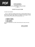 Certificate of Non 4ps | PDF