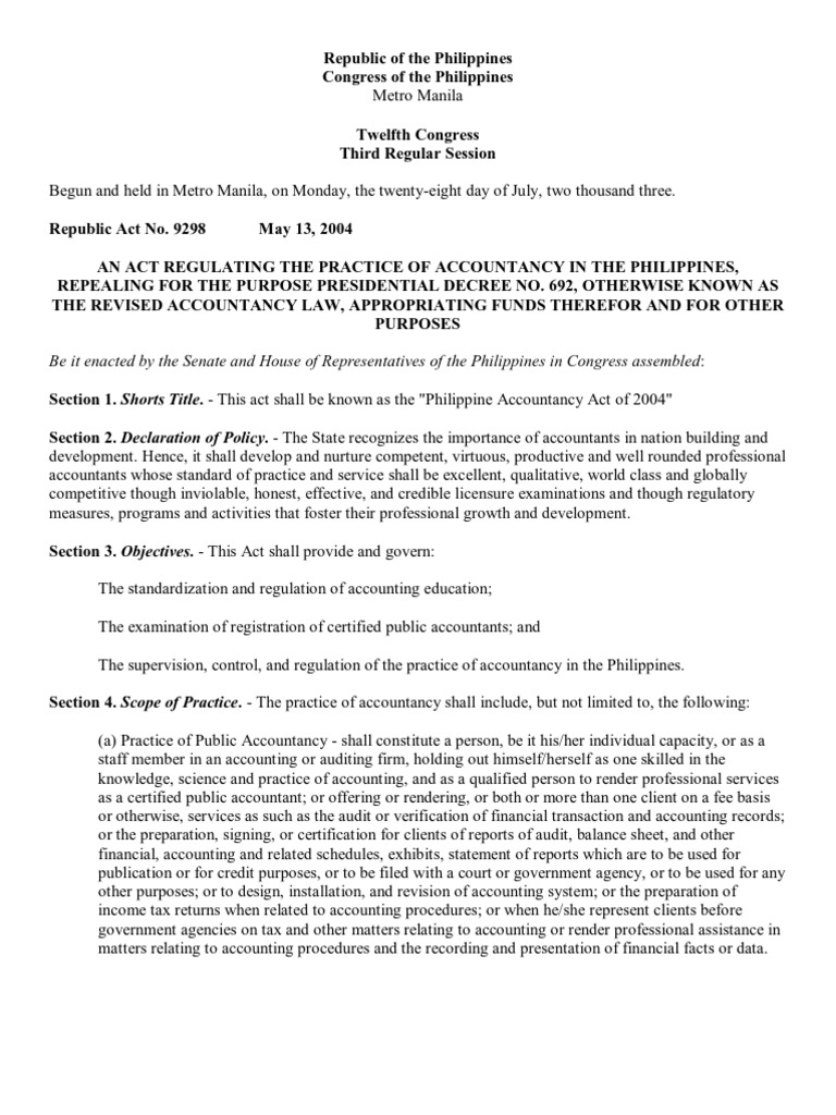 Republic of The Philippines | PDF