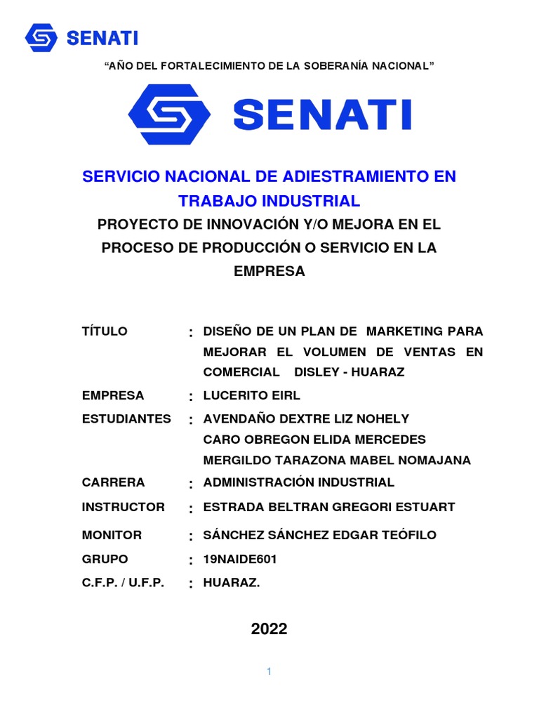 Ejemplo de Proyecto Final 202210 - 2 | PDF | Marketing | Producto (Negocio)