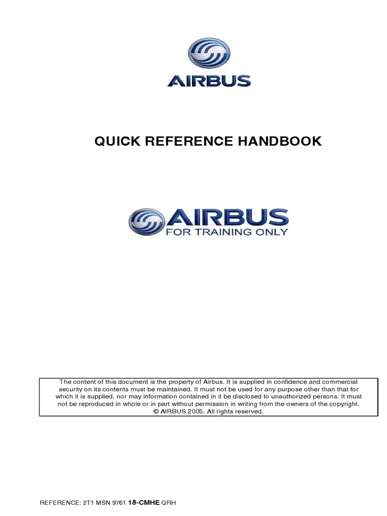 A320 - QRH | Download Free PDF | Transport | Aerospace