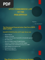 RA 11479 - Anti-Terrorism Act of 2020 | PDF | Detention (Imprisonment) | Arrest
